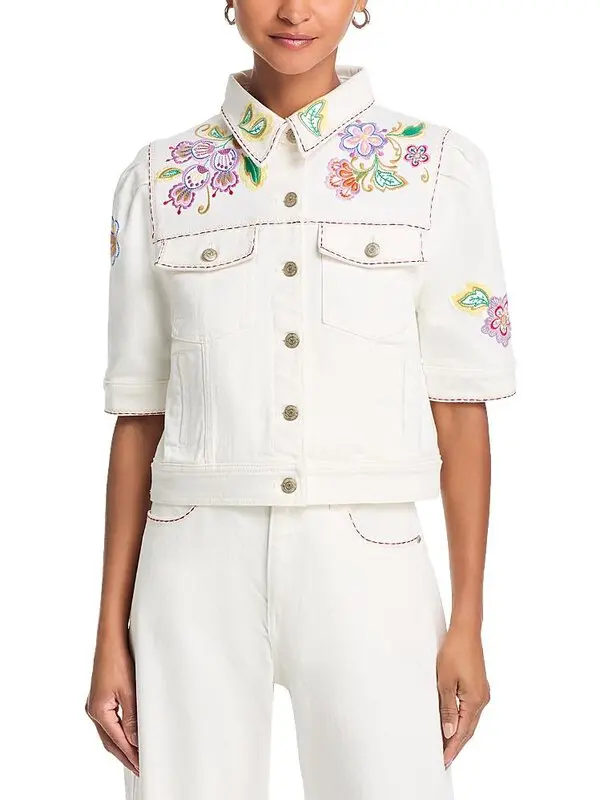 Cinq À Sept Jardin Boheme Carley Jacket - Scour Multi