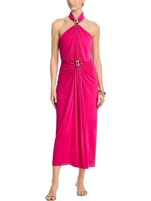 Cinq À Sept Kaily Bangle Dress - Beetroot Purple