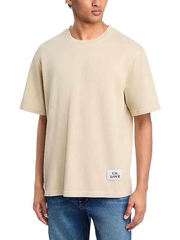 AGOLDE X Tupac Short Sleeve Tee - Khaki