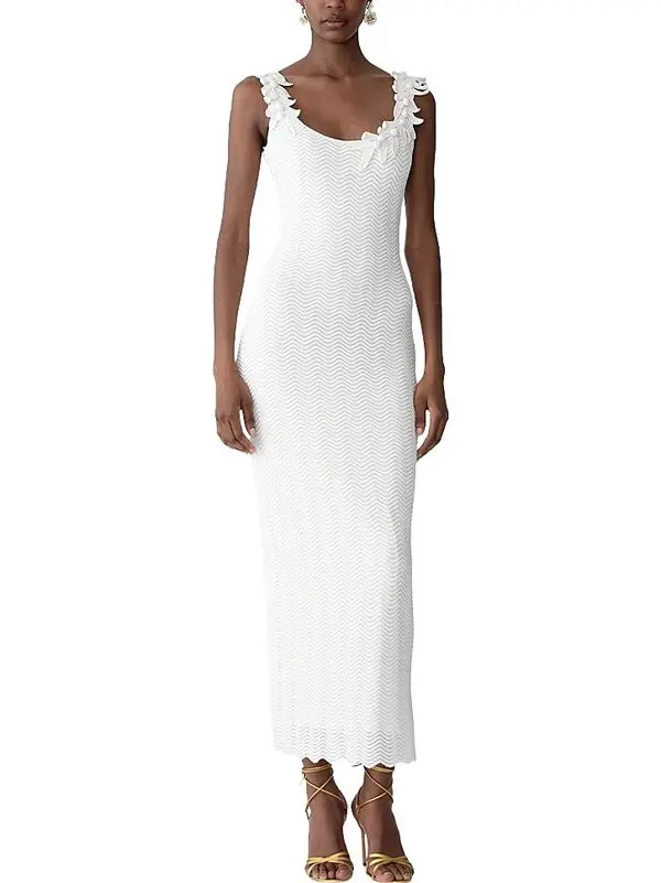 Carolina Herrera Sleeveless Dress - White