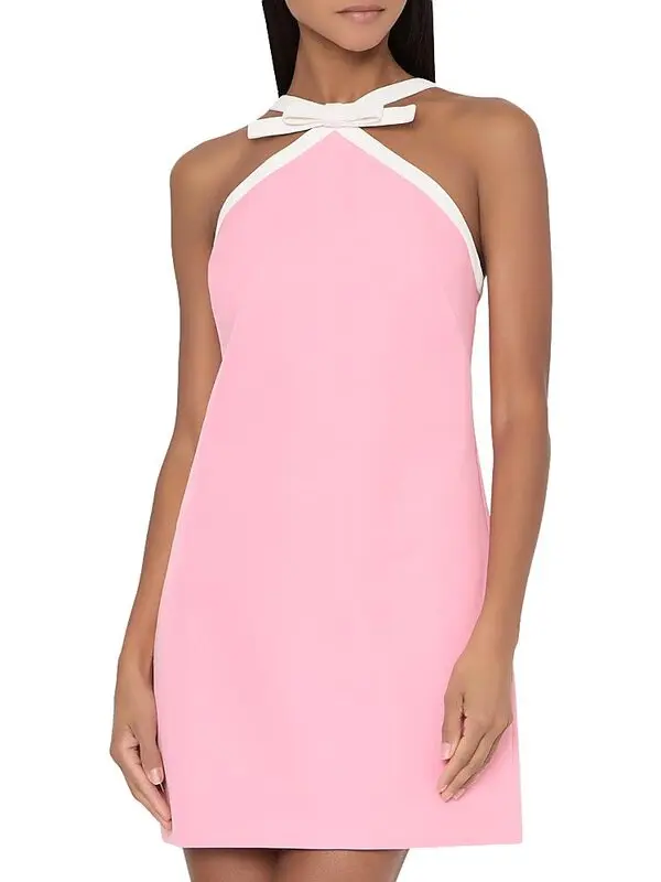 MILLY Shane Cady Mini Dress - Baby Pink