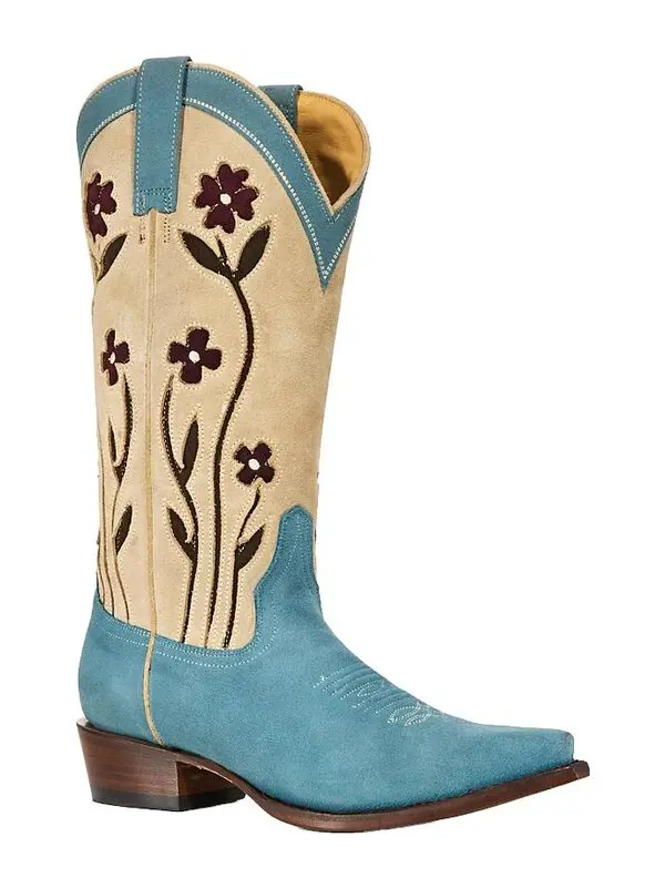 The Great. X Stetson The Cowboy Boot Boots - Indigo