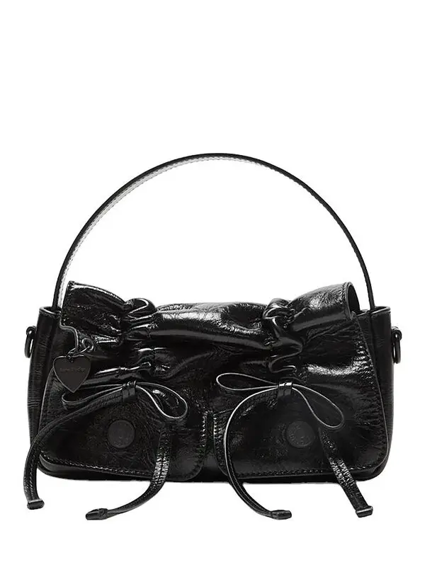 Acne Studios Multipocket Micro Lux Leather Crossbody - Black