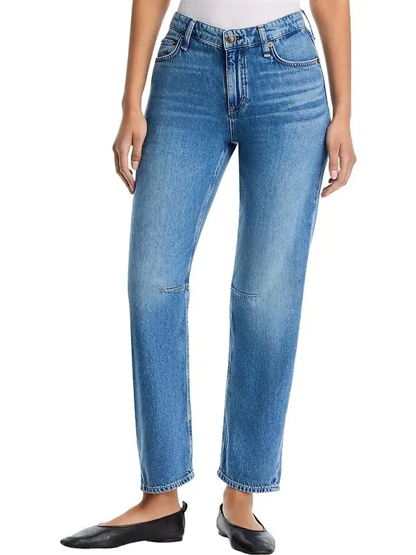 Rag & Bone Featherweight Stevie Slim High Rise Tapered Jeans - Echo