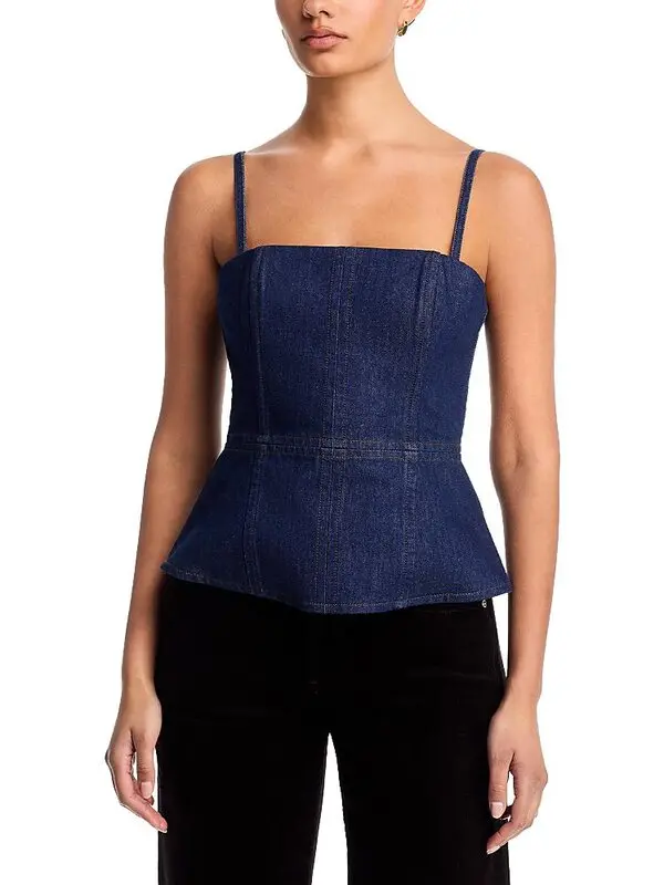 Rag & Bone Isabella Top - Midnight Rinse
