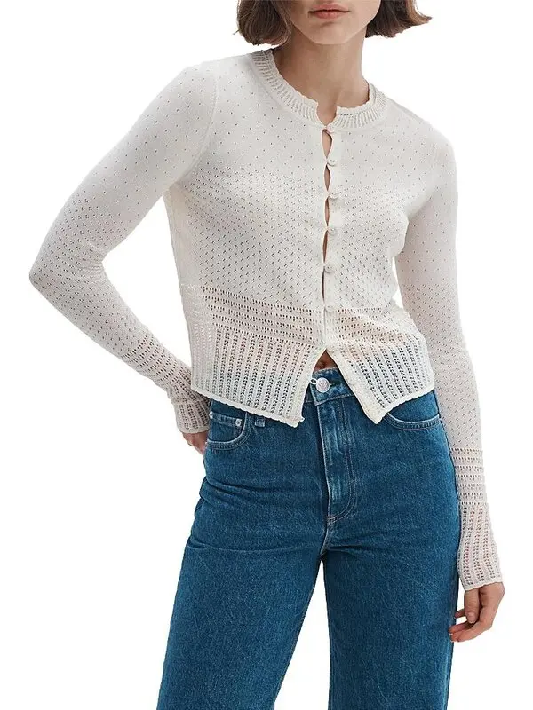 Rag & Bone Michelle Cardigan - Ivory