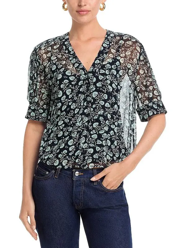 Rag & Bone Taylor Floral Shirt - Sal Floral