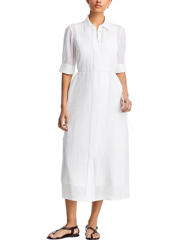 Rag & Bone Lucy Shirt Dress - White
