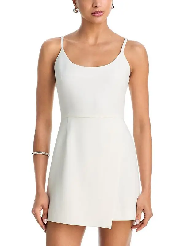 French Connection Whisper Scoop Neck Envelope Mini Dress - Summer White
