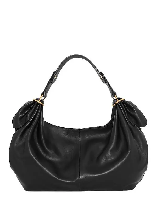 Gerard Darel Le Mini Kate Leather Handbag - Black
