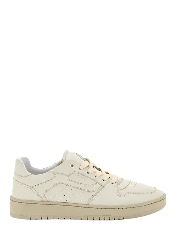 Boggi Milano Extra Soft Leather Sneakers - White