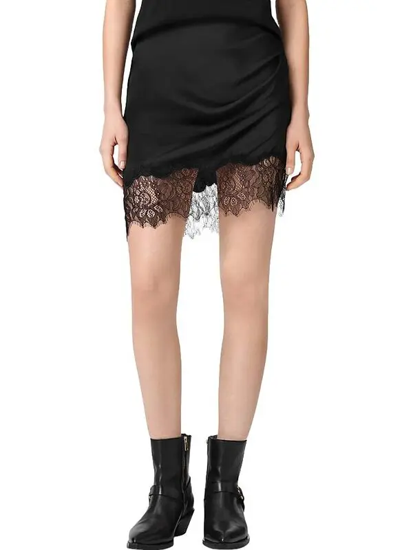 ALLSAINTS Azar Mini Skirt - Black