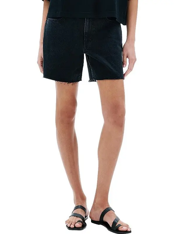 SLVRLAKE Sienna High-rise Jean Shorts - Shadow Ridge
