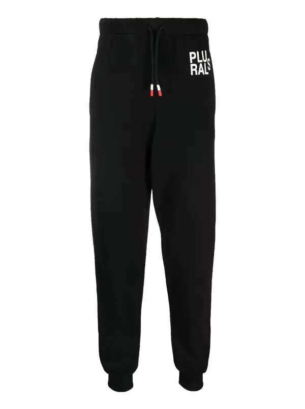 Peuterey Logo-print Cotton Track Pants - Black