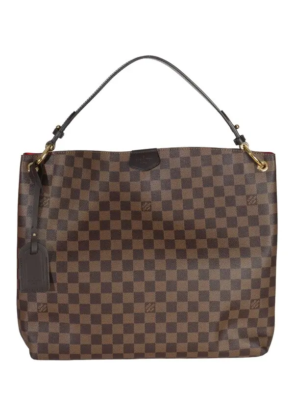 LOUIS VUITTON Damier Ebene Canvas Graceful Mm - Brown