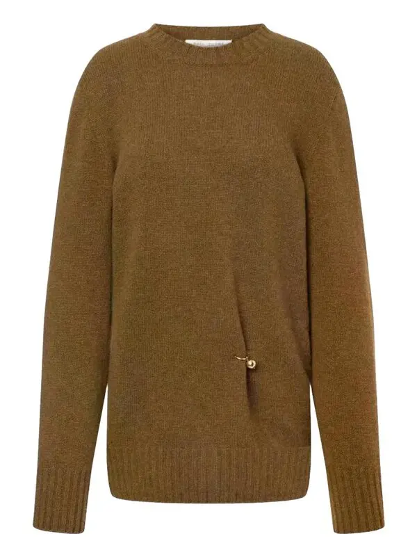 Philosophy Di Lorenzo Serafini Crew-neck Long-sleeve Sweater - Brown