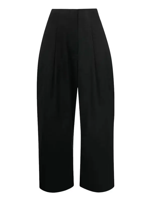 Studio Nicholson Wide-leg Trousers - Black