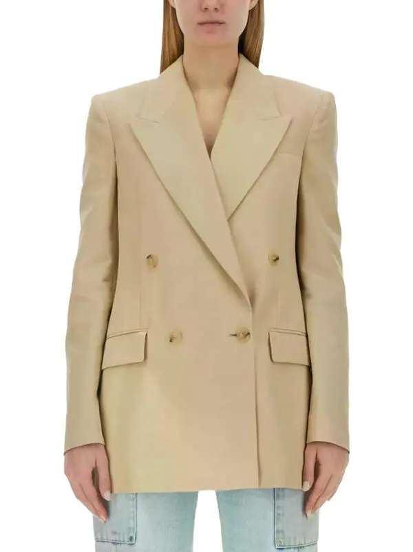 Stella McCartney Double-breasted Blazer - Neutrals