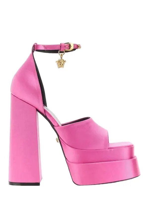 Versace Medusa Aevitas Open-toe Sandals - Pink