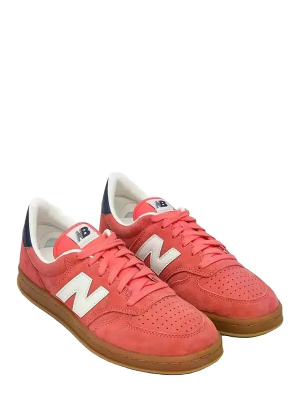 NEW BALANCE T500 Logo-patch Sneakers - Pink