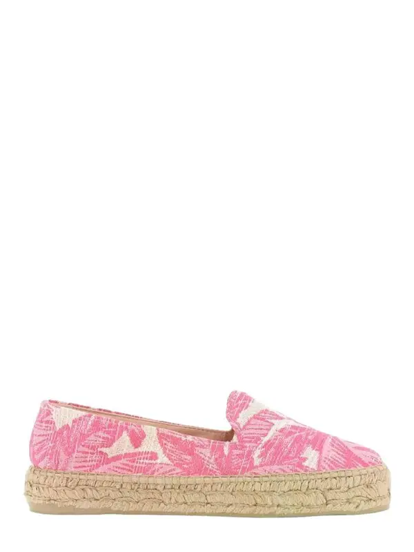 Manebí Floral-print Espadrille - Pink