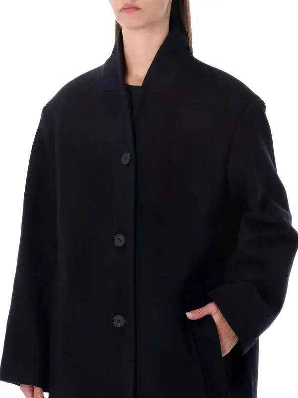 Studio Nicholson Morro Single-breasted Coat - Blue