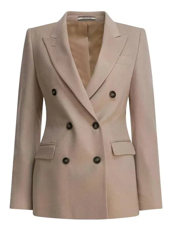 Tagliatore Double-breasted Cashmere Blazer - Neutrals