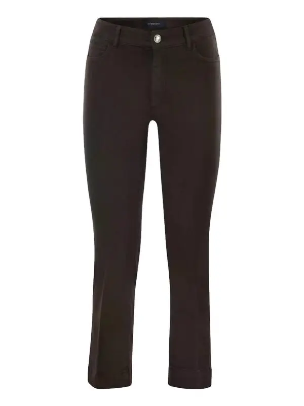 Sportmax Enna Flared Trousers - Brown