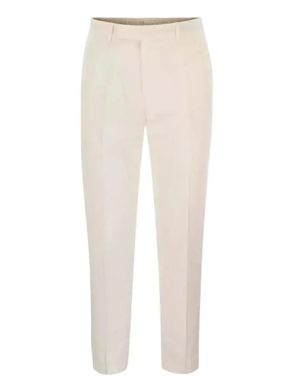PT TORINO Rebel Cotton Trousers - White