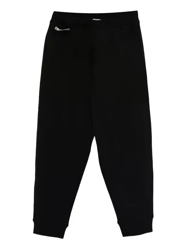 Moschino Logo-tag Track Pants - Black