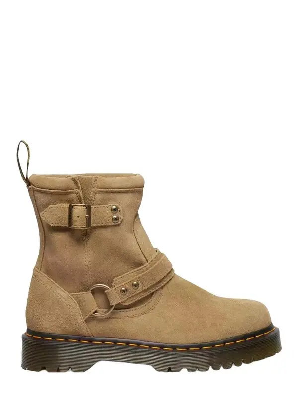 Dr. Martens Anistone Buckle-strap Boots - Neutrals