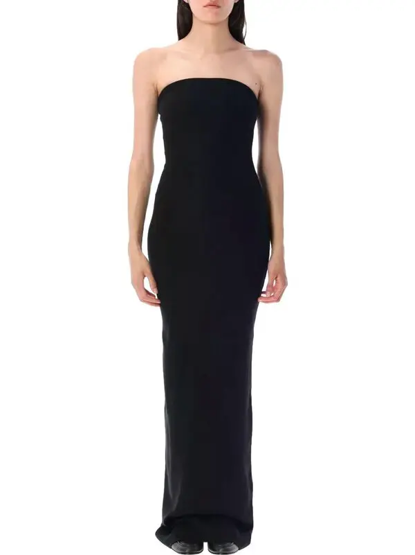 Eterne Strapless Maxi Dress - Black
