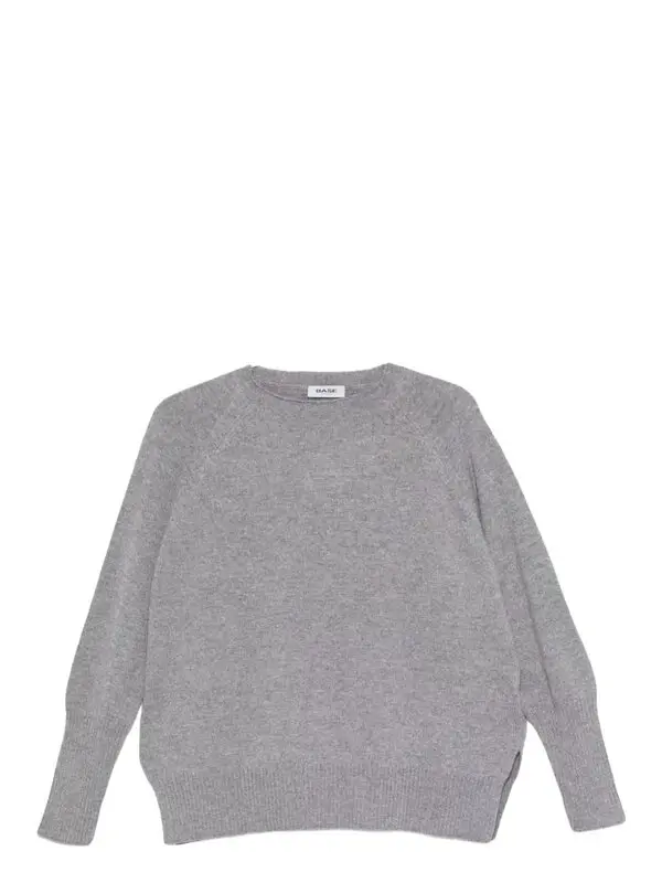 BASE MILANO Crewneck Sweater - Grey