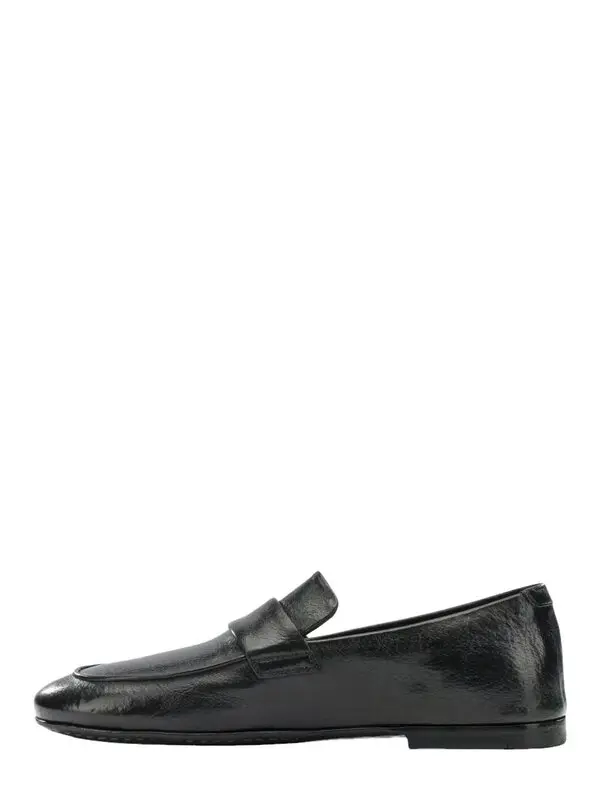 Officine Creative Airto Leather Loafers - Black
