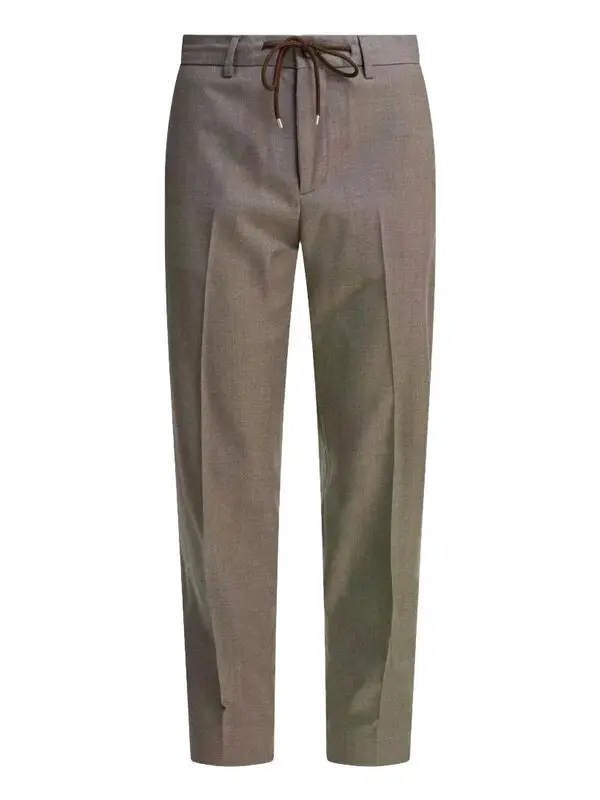 BRIGLIA 1949 Virgin Wool Trousers - Neutrals