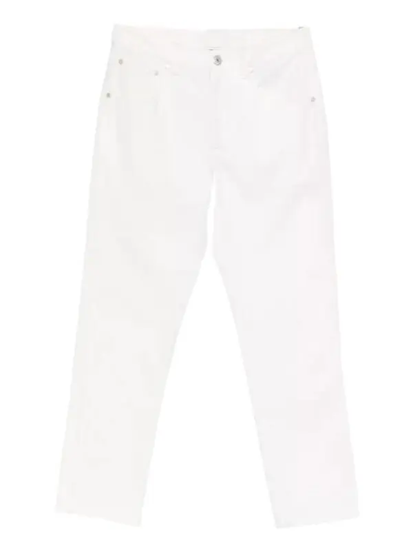 Brunello Cucinelli Straight-leg Jeans - White
