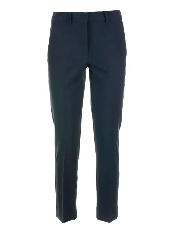 Marella Belt-loops Trousers - Blue