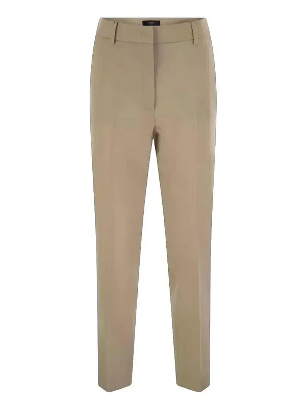 Max Mara Ironed Pleated Trousers - Neutrals