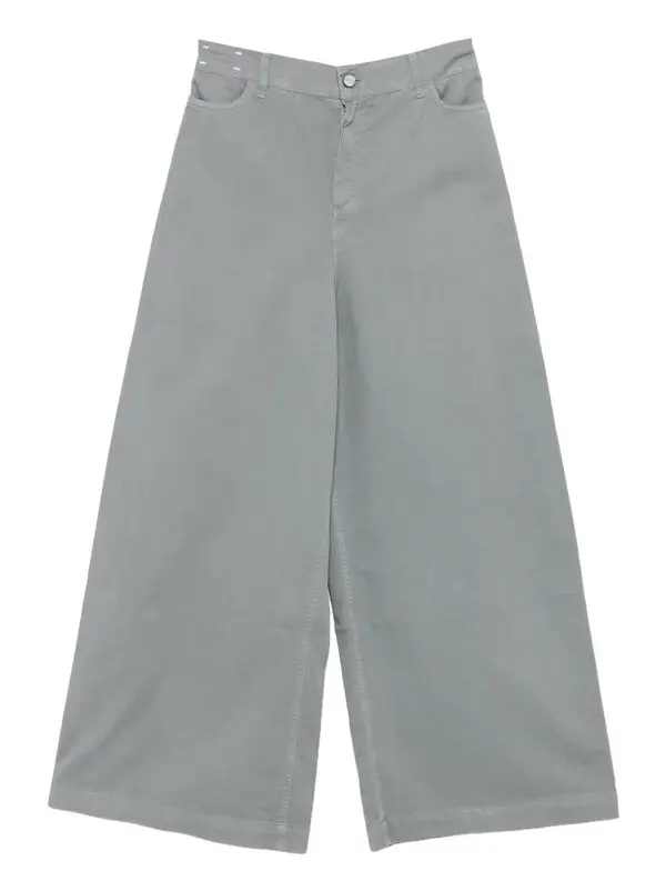 ALYSI Wide-leg Jeans - Grey