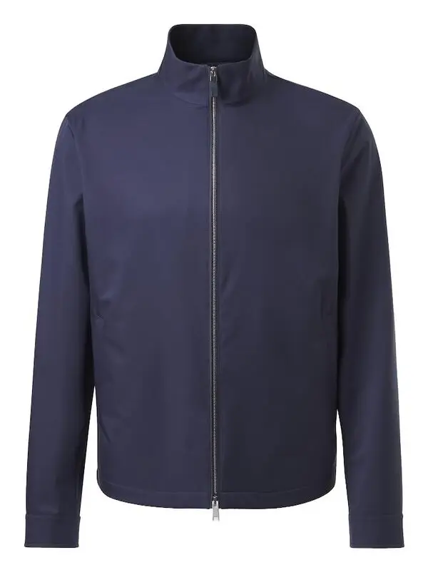 Zegna Blouson Jacket - Blue