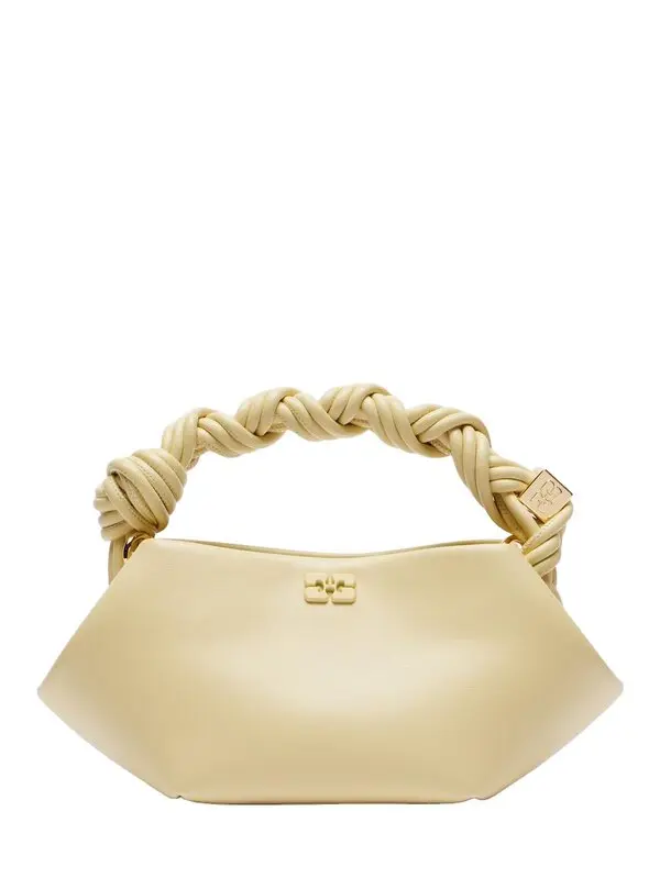 GANNI Bou Mini Top-handle Bag - Yellow