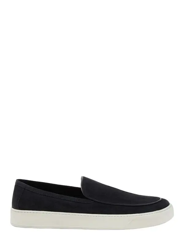 Frescobol Carioca Vela Suede Loafers - Blue