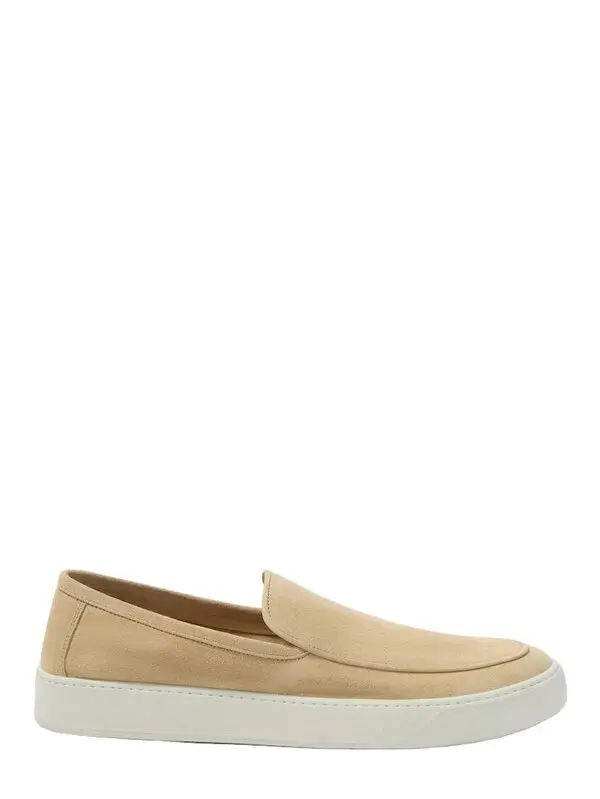 Frescobol Carioca Vela Suede Loafers - Beige