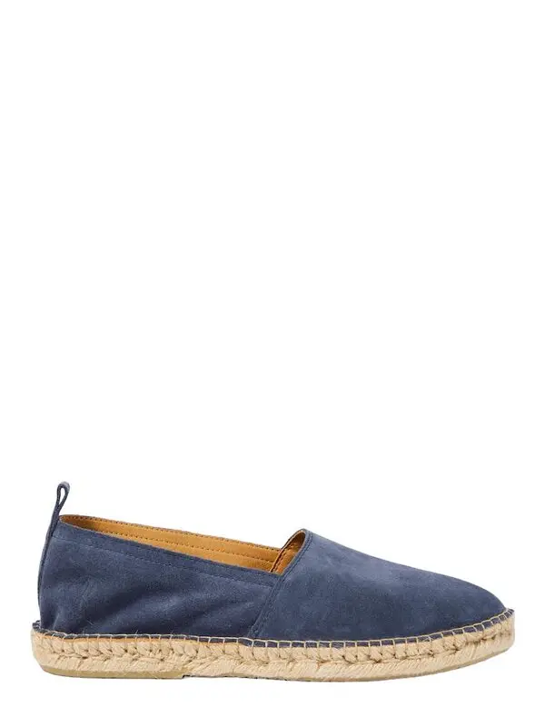 Frescobol Carioca Helio Suede Espadrilles - Blue