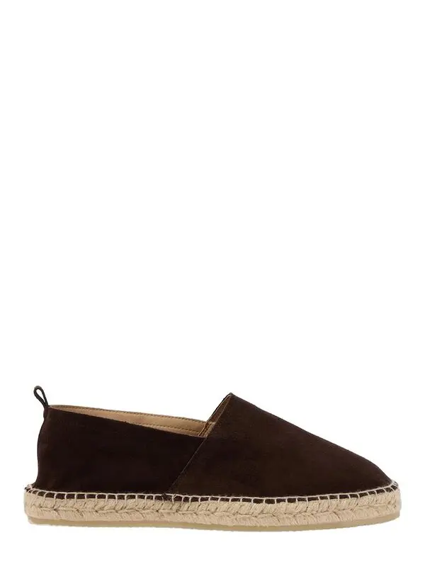 Frescobol Carioca Helio Suede Espadrilles - Brown