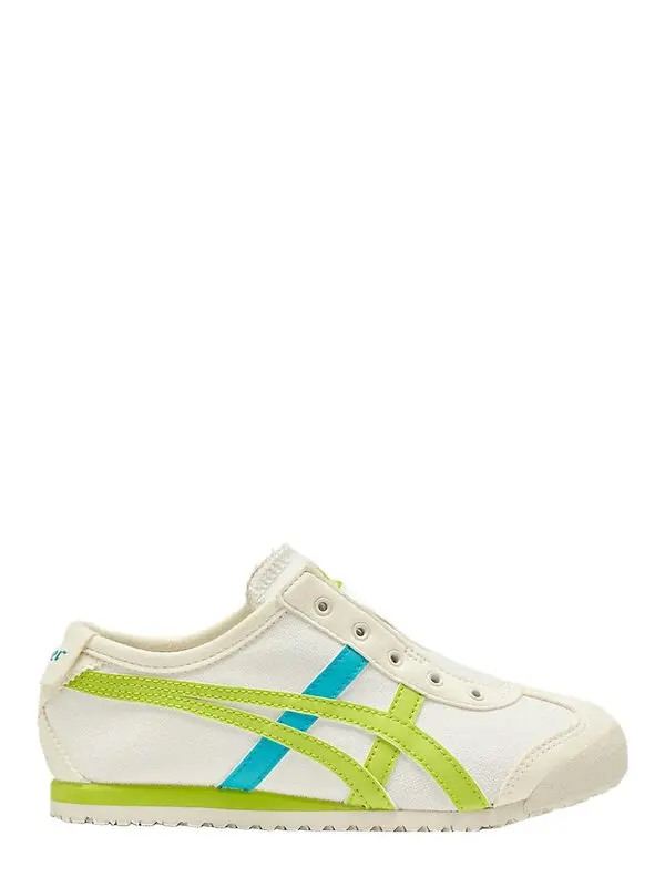 Onitsuka Tiger Mexico 66 Slip-on Sneakers - Cream/neon Lime