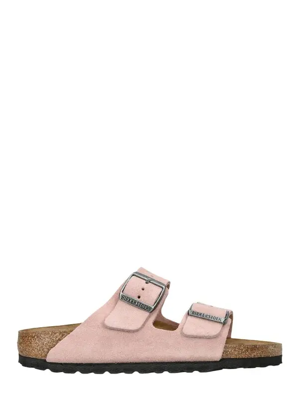 BIRKENSTOCK Suede Arizona Sandals - Pink