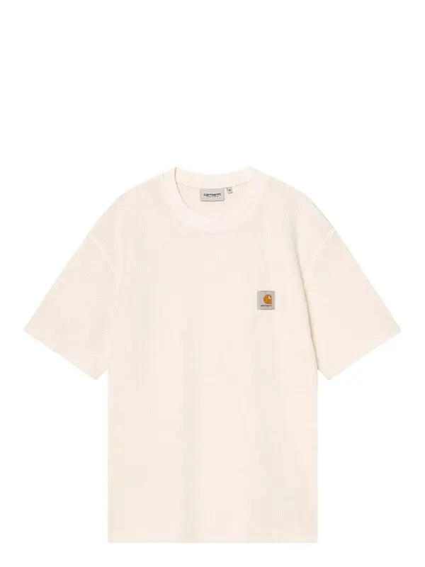 Carhartt Work In Progress Short-sleeve Nelson Waffle T-shirt - Tan