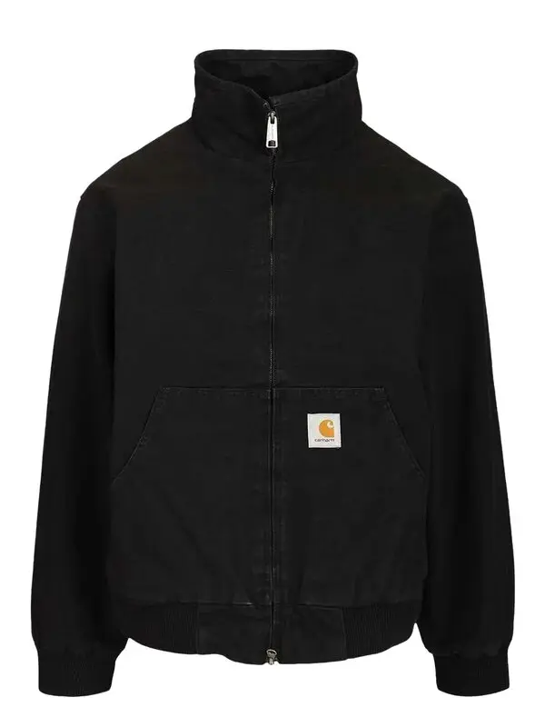 Carhartt Work In Progress Ravon Jacket Heavy Wash Stone - Black