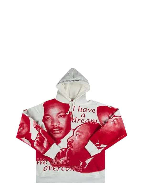 Supreme Mlk Hooded Sweatshirt - White